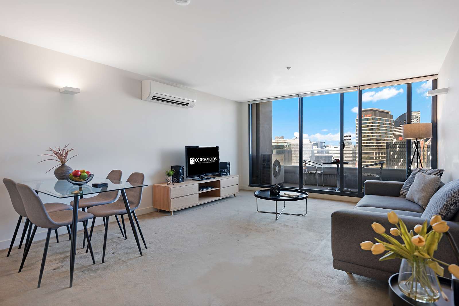 Apartment 1706 at Neo Serviced Apartments Melbourne CBD Accommodation ...