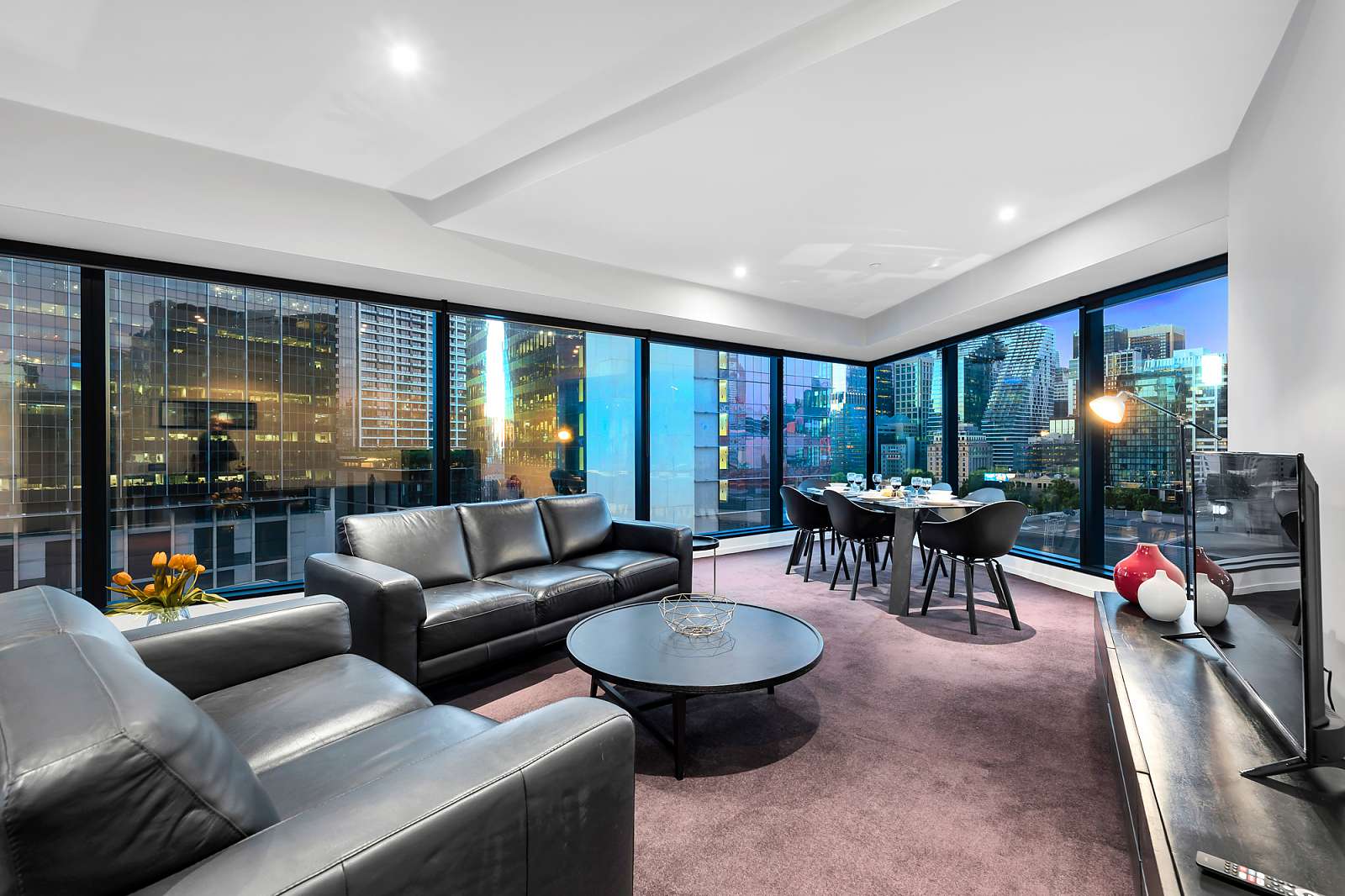 Apartment 1408 at Eureka Tower Serviced Apartments Southbank Accommodation booked 16th August, 2024